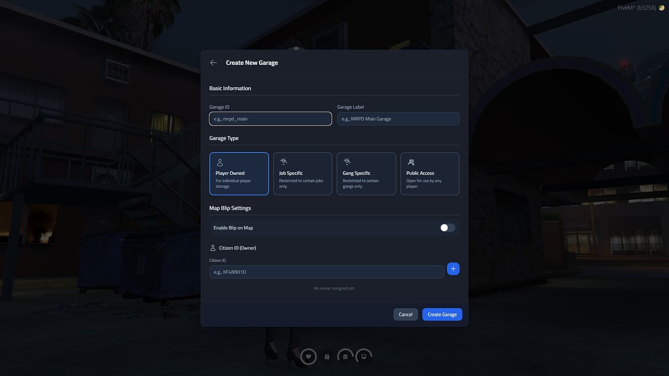 Advanced garages - Shareable Vehicle keys - FiveM Releases - Cfx.re ...