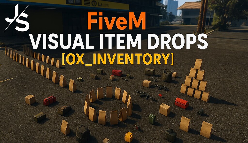 Visual Item Drops [OX_INVENTORY] - FiveM Releases - Cfx.re Community