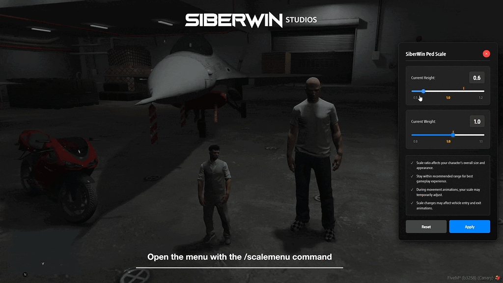 [FREE] SiberWin Ped Scale / Optimized / Discord Integration / Full Control - FiveM Releases ...