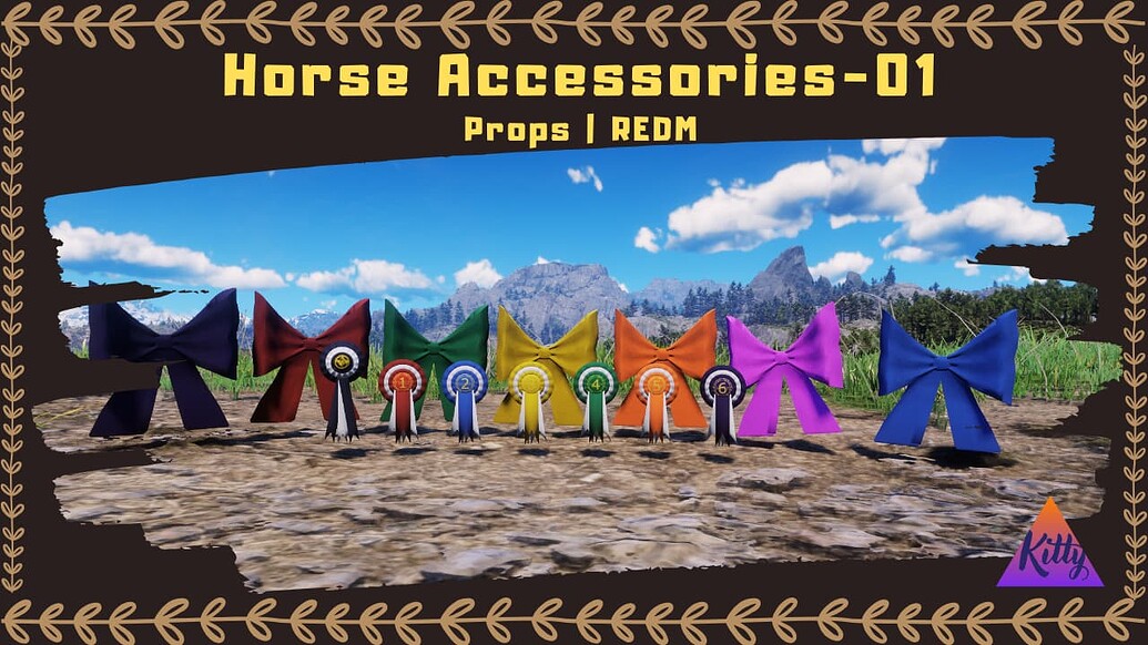 [PROPS | REDM] Horse Accessories-01 - RedM Releases - Cfx.re Community