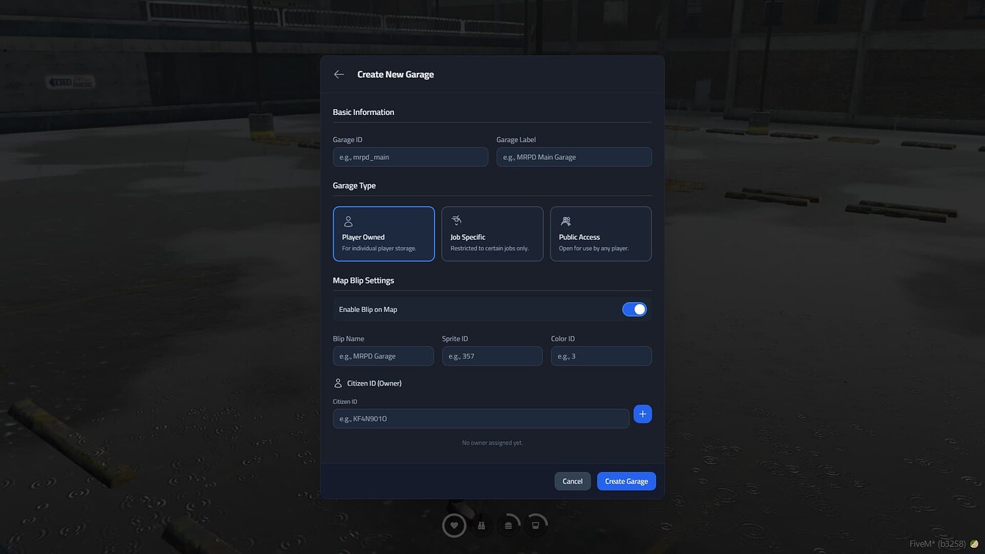 Advanced garages - Shareable Vehicle keys - FiveM Releases - Cfx.re ...