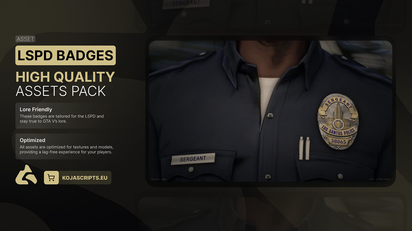 LSPD Lore Badge Pack - FiveM Releases - Cfx.re Community
