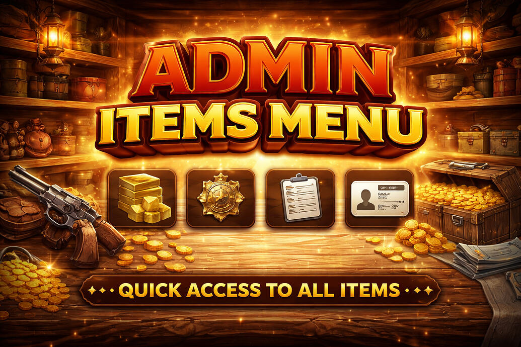 RedHub AdminItems Menu - RedM Releases - Cfx.re Community