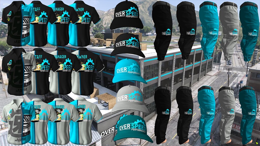 Overspeed Uniform 3 for Male and Female [On Sale] - FiveM Releases ...