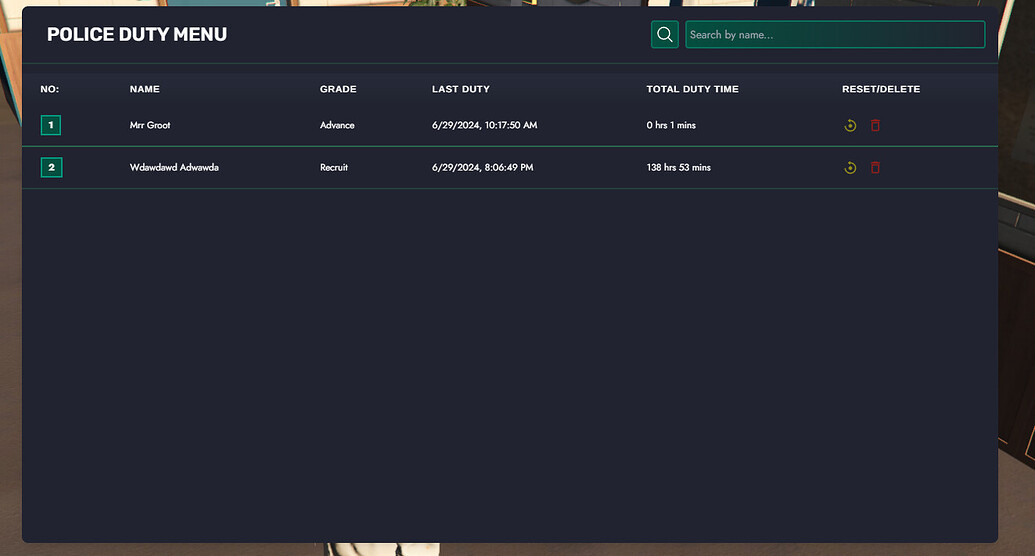 [PAID] [ESX] Duty script + delete/reset - FiveM Releases - Cfx.re Community