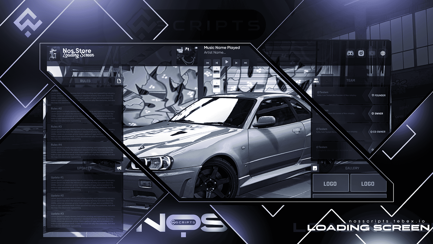 🎨 [Release] Nos Scripts Loading Screen | Compatible with All Frameworks ...