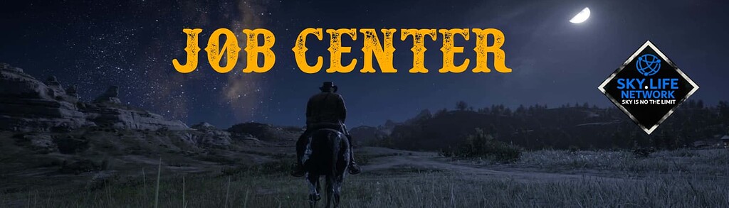 SkyLife - Job Center [VORP] - RedM Releases - Cfx.re Community