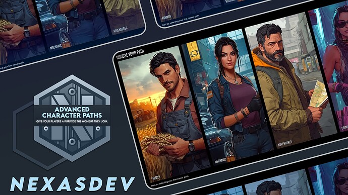 Character Path Selection System - FiveM Releases - Cfx.re Community