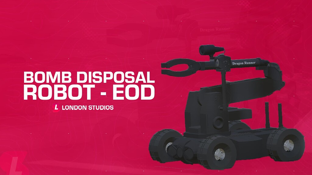 Bomb Disposal Robot [EOD] - Remote Control, Controlled Explosion, Water ...