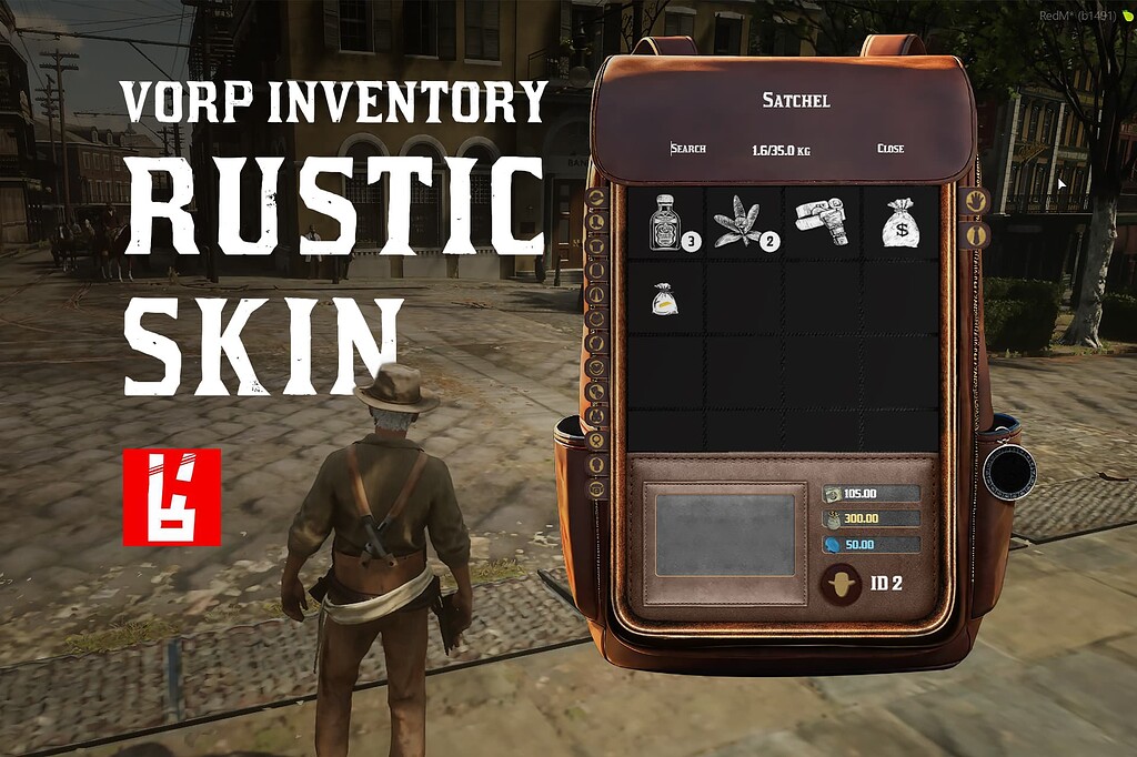 Rustic Skin [ VORP Inventory ] - RedM Releases - Cfx.re Community