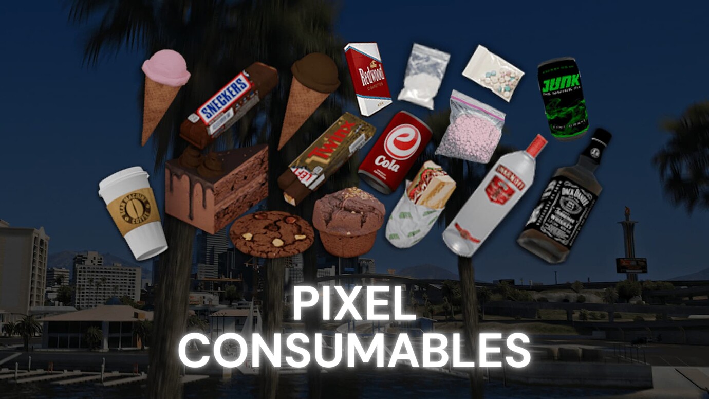 [ESX / QB / QBOX] Pixel Consumables - FiveM Releases - Cfx.re Community