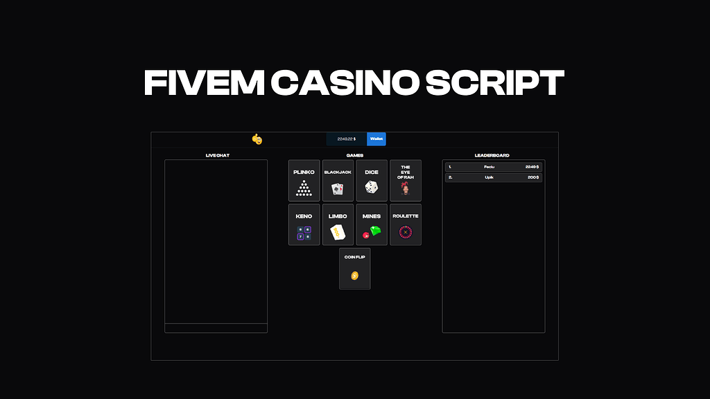 [ESX | QB | QBOX] FiveM Casino Script - FiveM Releases - Cfx.re Community