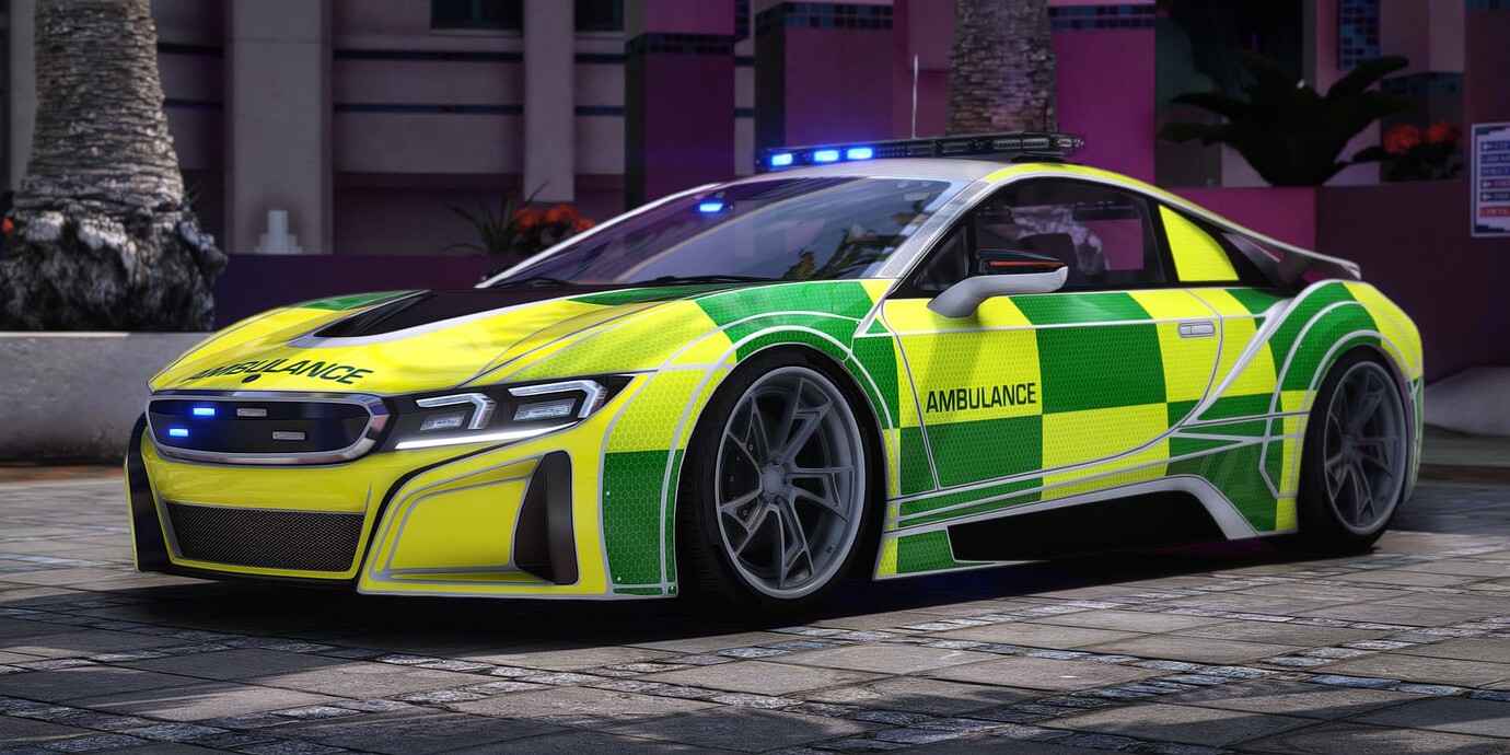 UK Ambulance Pack - ELS AND NON ELS Versions - FiveM Releases - Cfx.re ...