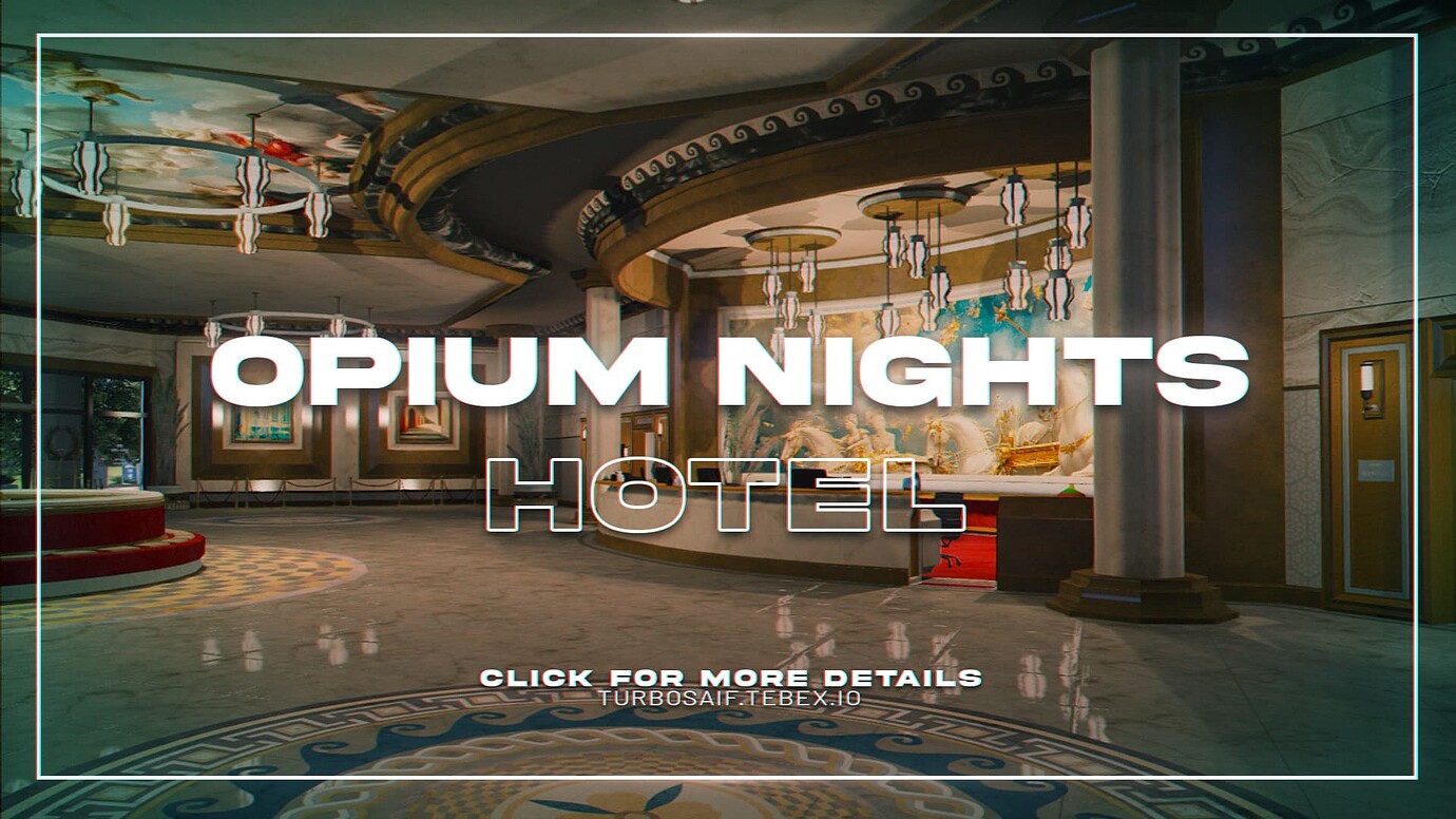 Opium Nights Hotel FiveM GTA 5 RP Interior - FiveM Releases - Cfx.re ...