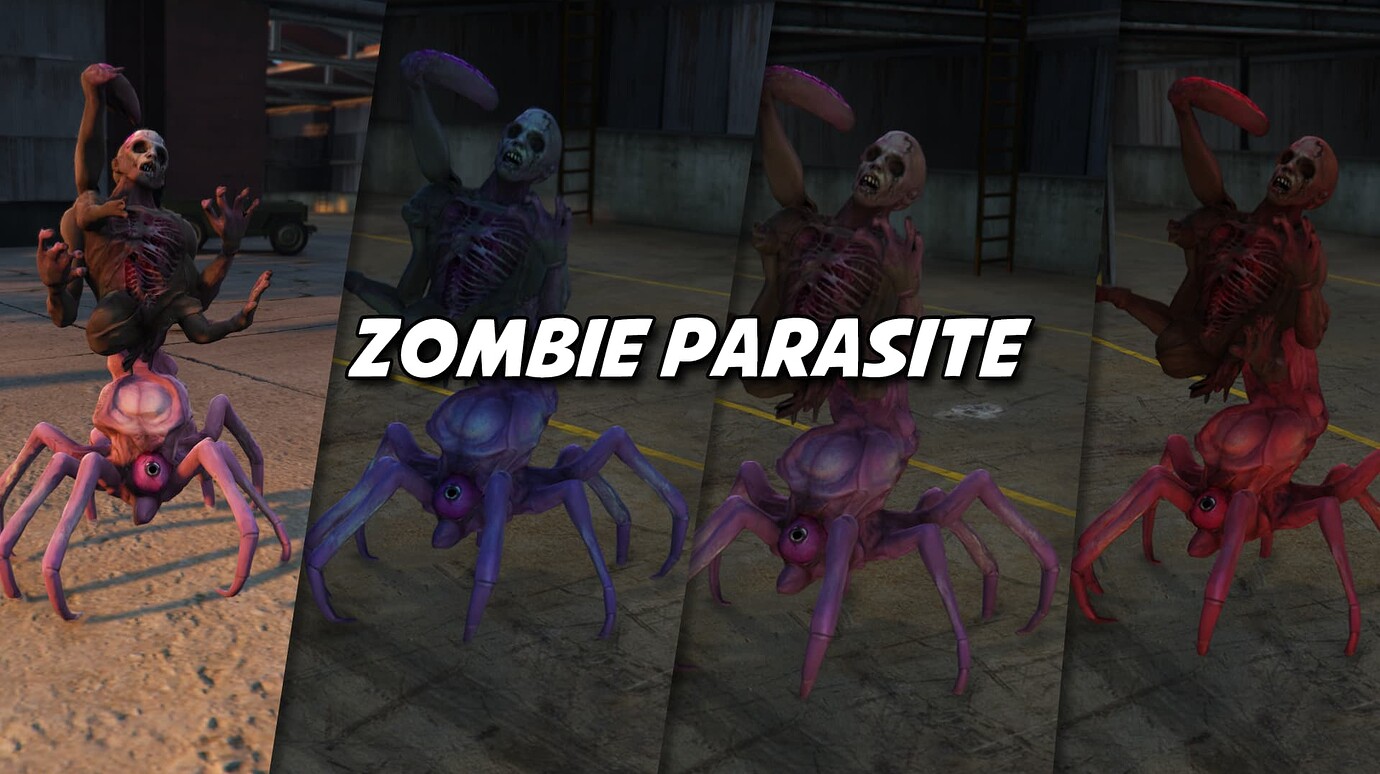Zombie Parasite - Addon Zombie Ped - FiveM Search