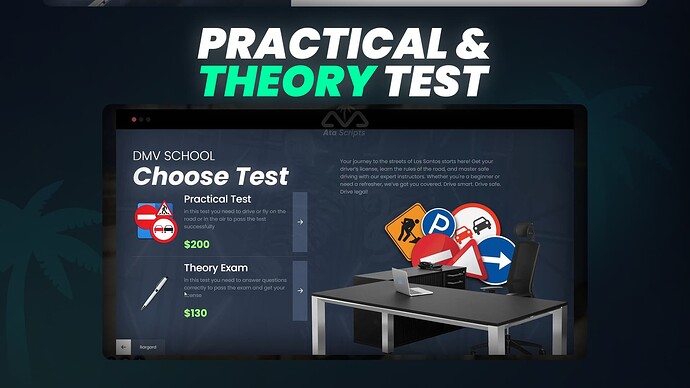 DMV School V2 , Advanced Driving School [ESX,QBCore] - FiveM Releases - Cfx.re Community