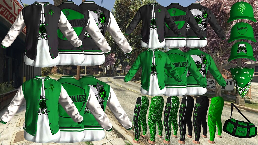 Families Jacket Uniform 1 for Male and Female [Lore Friendly] - FiveM ...