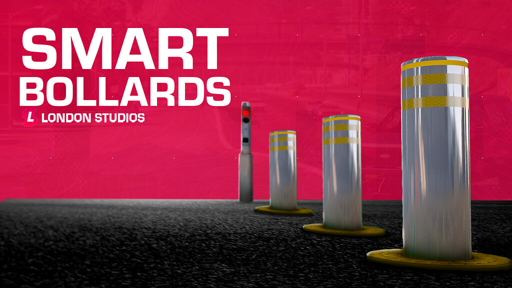Smart Bollards - Advanced Moving Bollard System - Extensive Permission ...