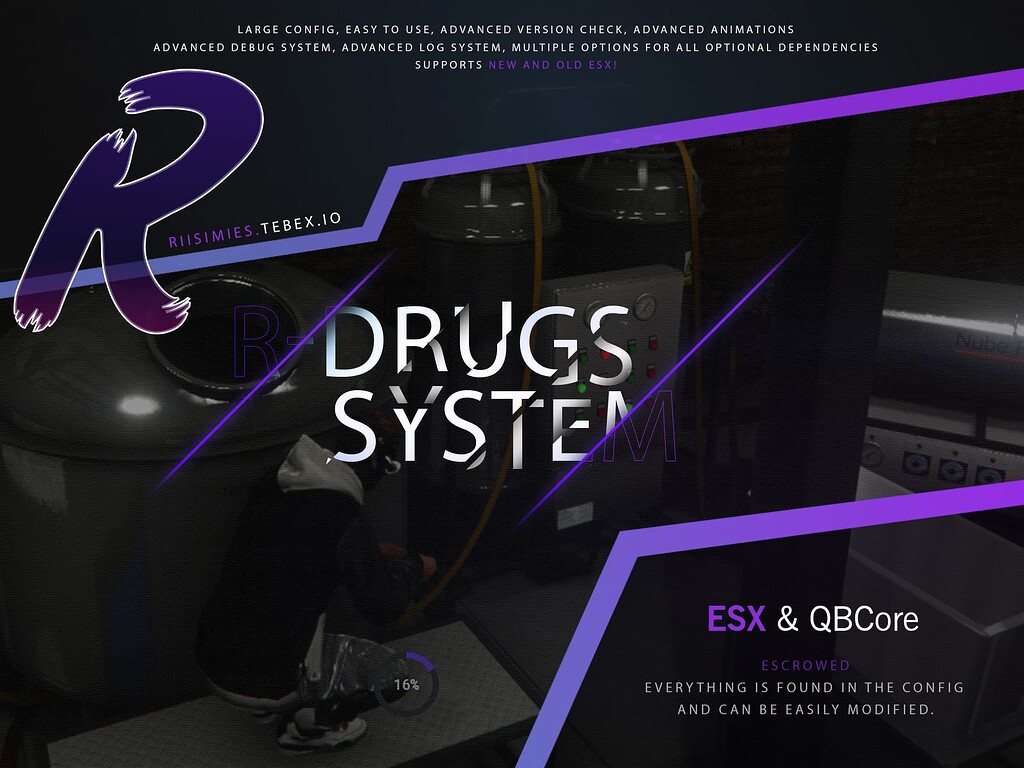 r_drugs (esx, qb, qbx) - FiveM Releases - Cfx.re Community