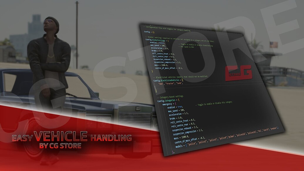 Easy Vehicle Handling - FiveM Releases - Cfx.re Community
