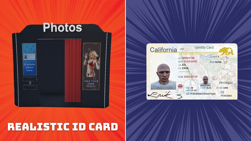 RRP - Realistic ID Card [V1][QB CORE] - FiveM Releases - Cfx.re Community