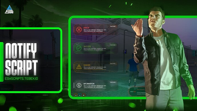 [PAID] Esw Notify [QB/ESX] - FiveM Releases - Cfx.re Community