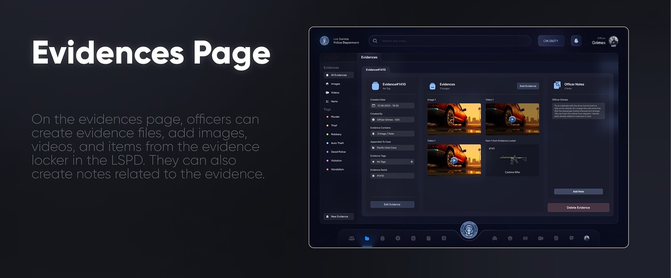 CodeM mMDT All In One (Most Detailed MDT) - FiveM Releases - Cfx.re ...