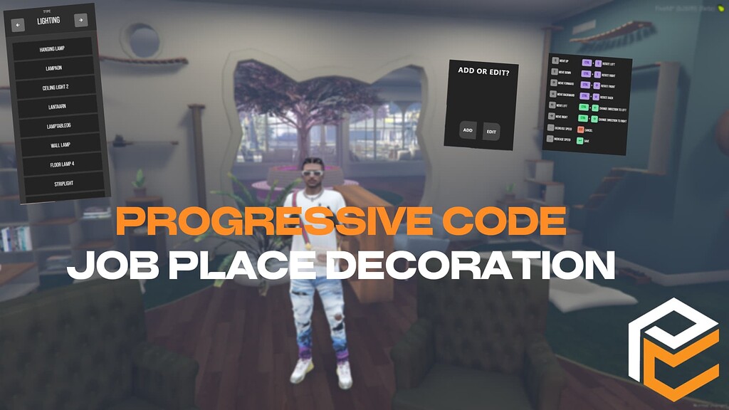 FiveM Job Place Decoration System - [ESX / QBCORE] - FiveM Releases - Cfx.re Community
