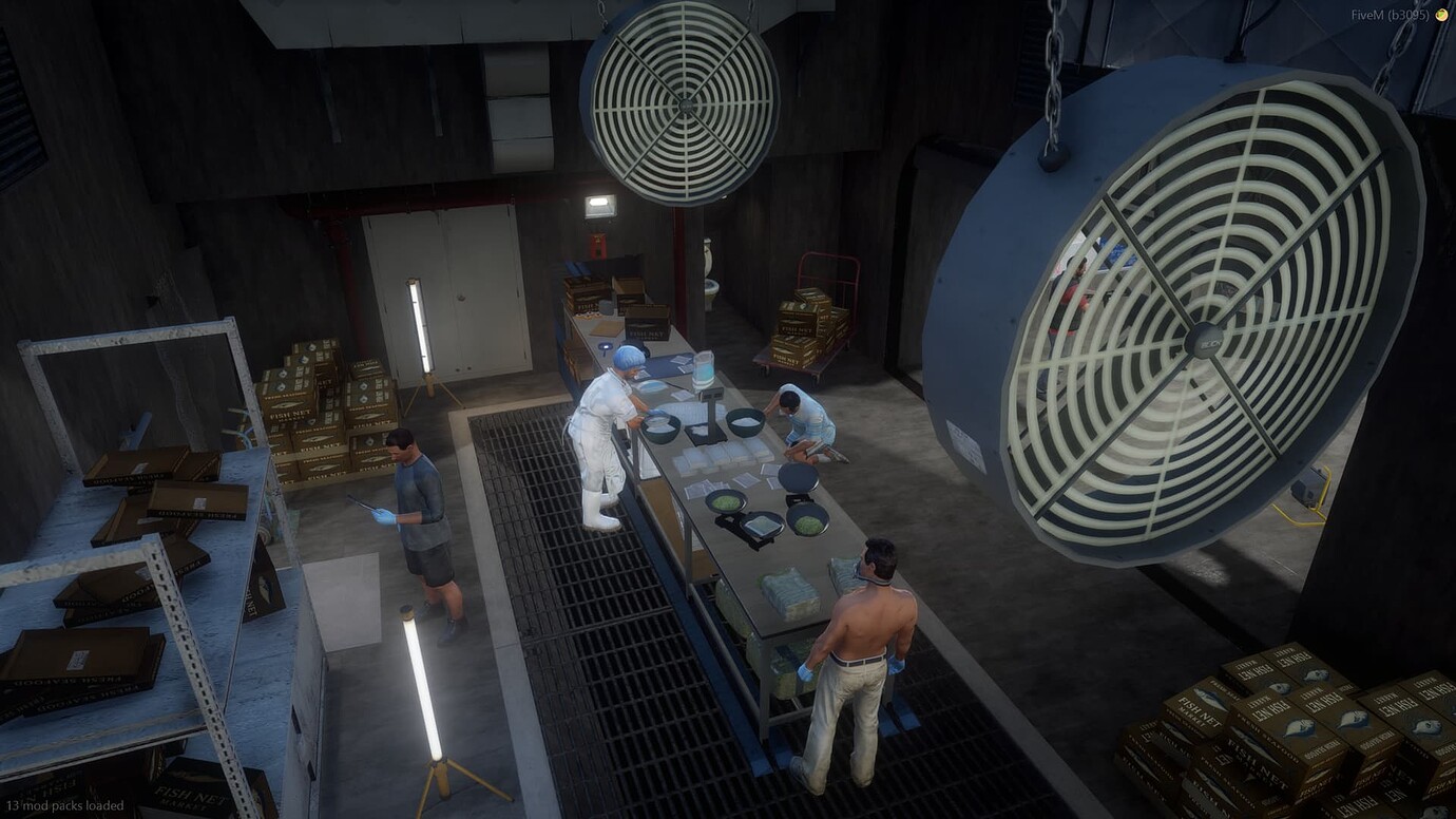 The Fish Net Seafood Restaurant | Secret Underground Lab [MLO] - FiveM ...