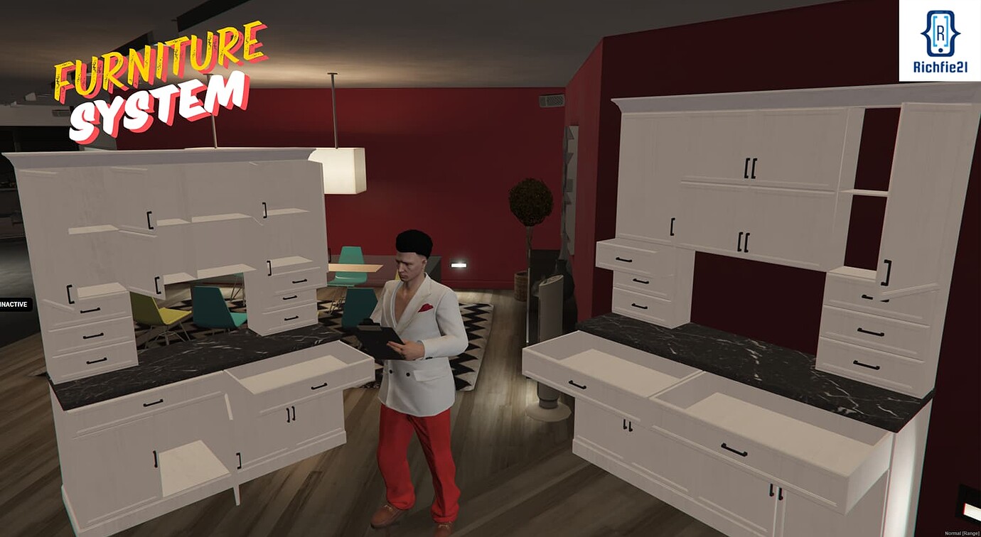 Realistic Furniture System [PAID] [ESX][QB][QBOX][OX] - Richfie21 ...