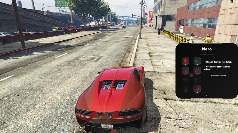 🔑 [ESX][QBCore] Vehicles Keys - Vehicles lock, remote control UI and ...