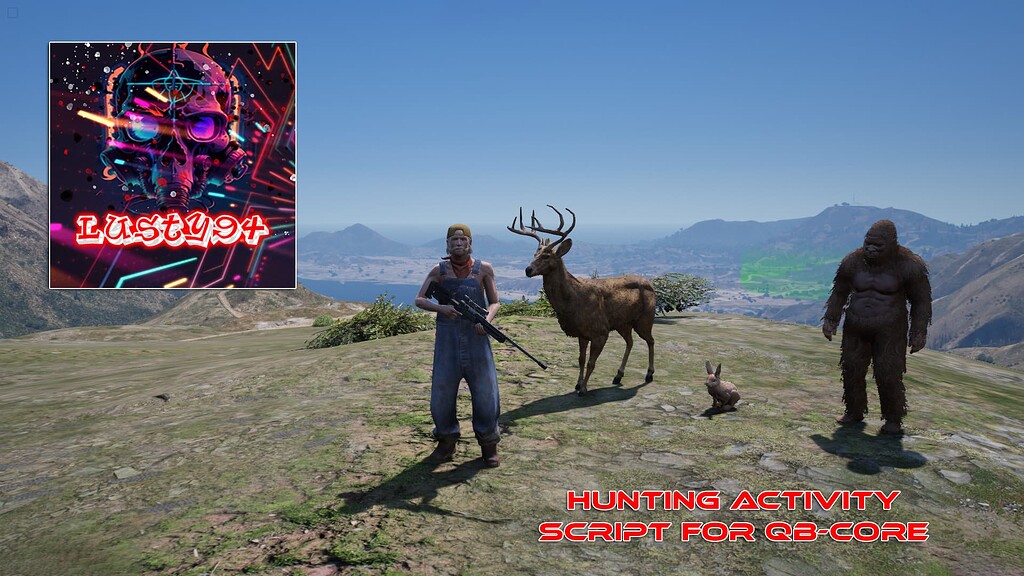 [PAID] [QB] Hunting Activity - Releases - Cfx.re Community