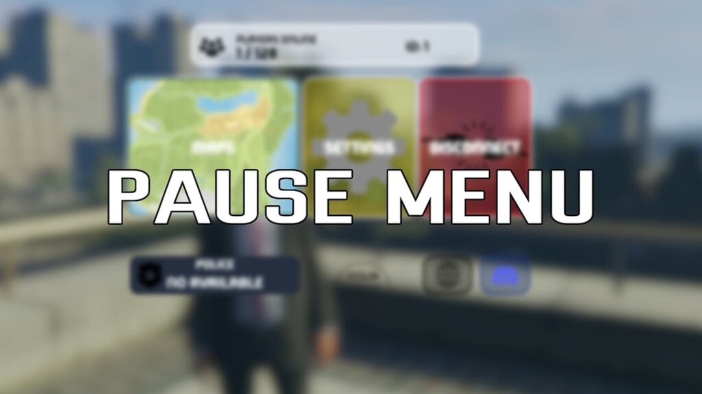 [QB] Pause Menu | Modern Interface - FiveM Releases - Cfx.re Community