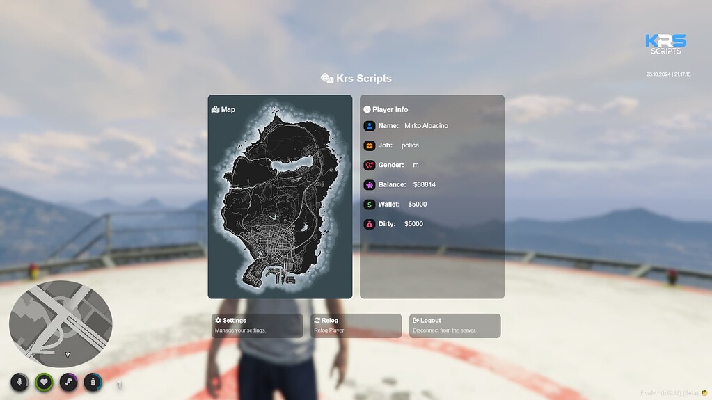 krs_pausemenu - FiveM Releases - Cfx.re Community