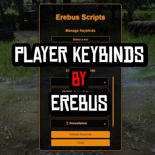 Custom Player Keybinds Redm Releases Cfxre Community
