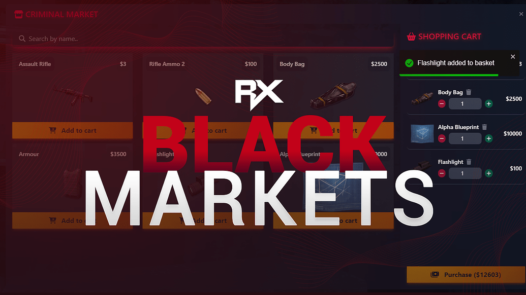 [NEW] Advanced Black Markets [ESX & QBCore] - FiveM Releases - Cfx.re ...