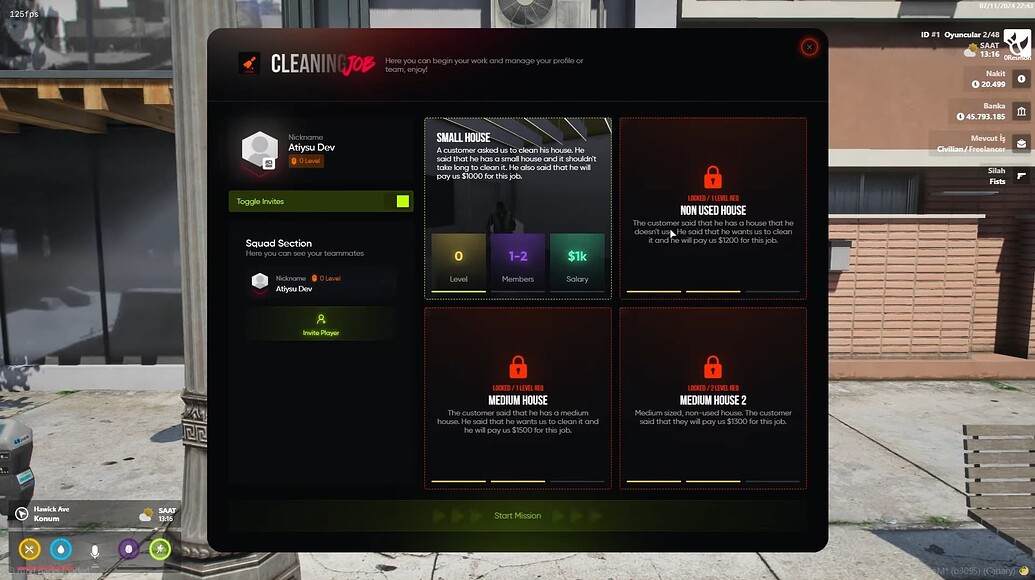 [QB & ESX] Multiplayer House Cleaning Job - FiveM Releases - Cfx.re Community