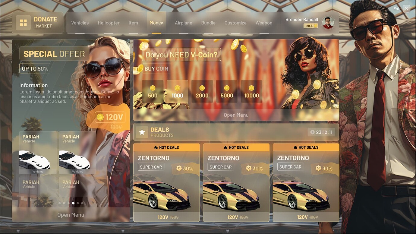 Advanced HUD | 10 Status & 9 Speedometer & 2 Watermark - FiveM Releases - Cfx.re Community