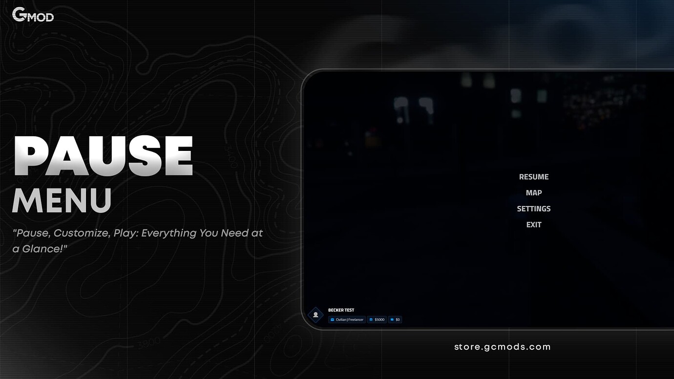 [PAID][ESX/QB/QBX] Pause Menu - FiveM Releases - Cfx.re Community