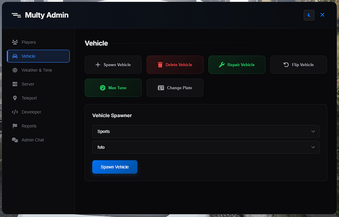 🛡️ Multy Admin - Advanced QB-Core Admin Menu System - FiveM Releases ...