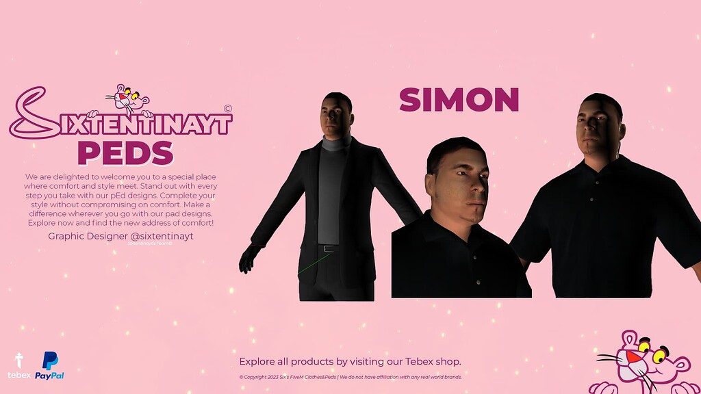 Mafia Simon Ped Model [35%off][PAID][PED] - FiveM Releases - Cfx.re Community