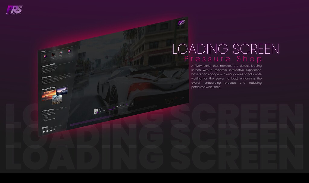 [PAID] [Standalone] Prs-Loadingscreen V2 | Responsive - FiveM Releases ...