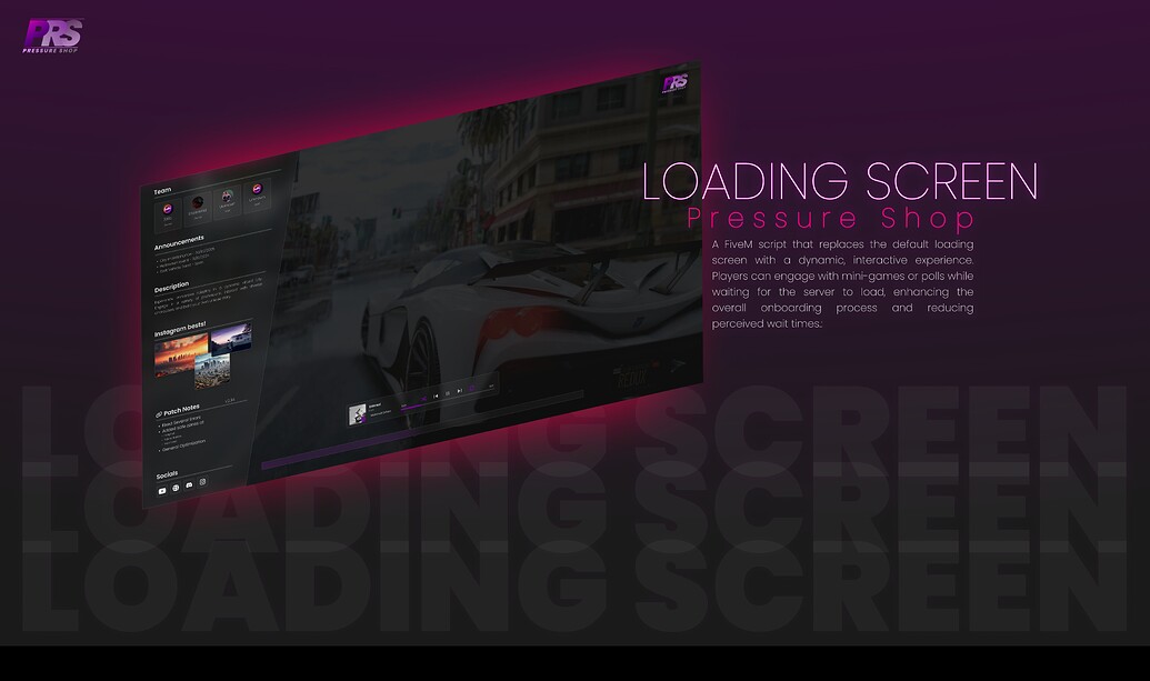 [PAID] [Standalone] Prs-Loadingscreen V2 | Responsive - FiveM Releases ...