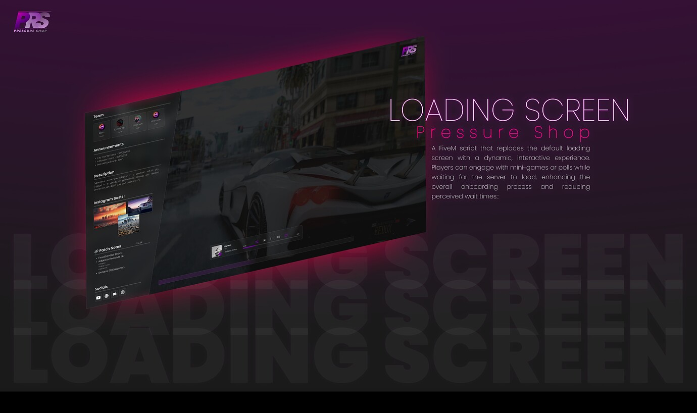 [PAID] [Standalone] Prs-Loadingscreen V2 | Responsive - FiveM Releases ...