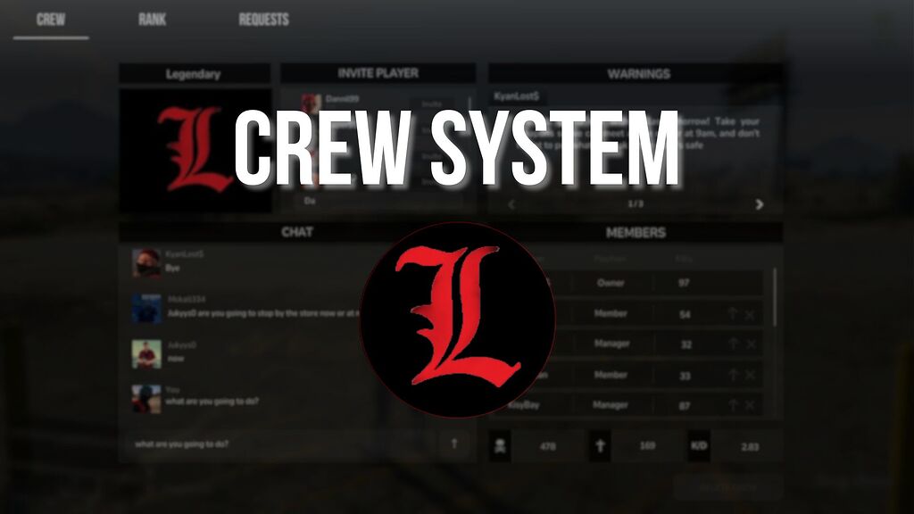 Crew System [PAID] - FiveM Releases - Cfx.re Community