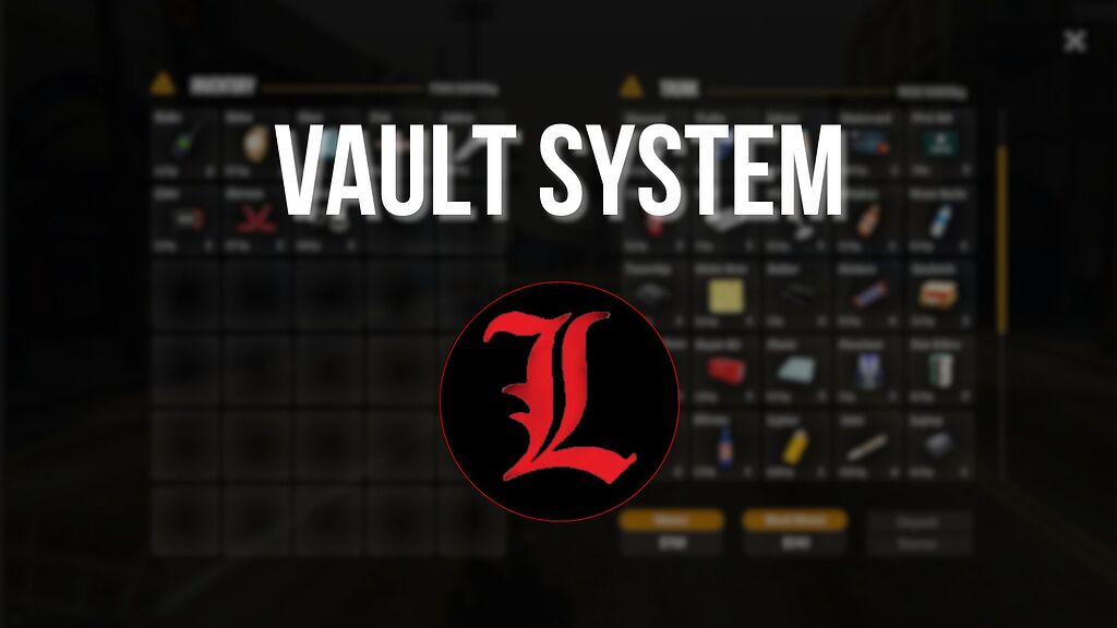 Vault System [ESX/QB/VRP/CUSTOM] [PAID] - FiveM Releases - Cfx.re Community