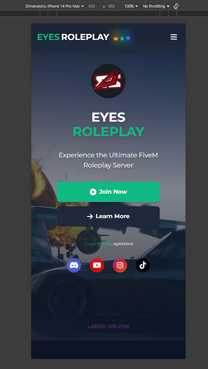 [RELEASE] Professional FiveM Server Website Template - FiveM Releases - Cfx.re Community