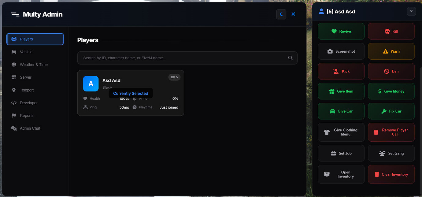 🛡️ Multy Admin - Advanced QB-Core Admin Menu System - FiveM Releases ...