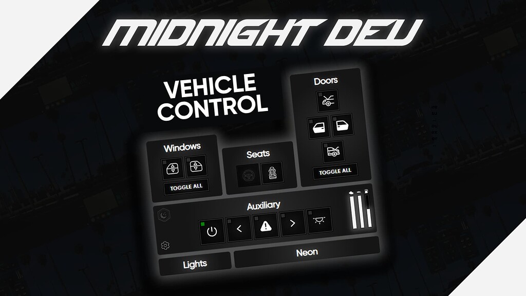 [OLD - V2 AVAILABLE] Vehicle Control Script - Midnight Dev - FiveM ...