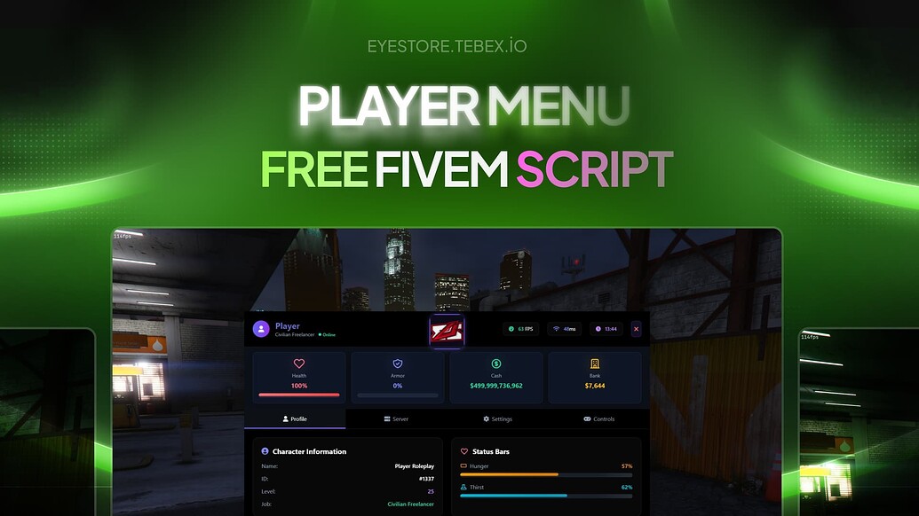 [RELEASE] FiveM Player Menu | FiveM Scripts | FiveM Menu Script - FiveM ...